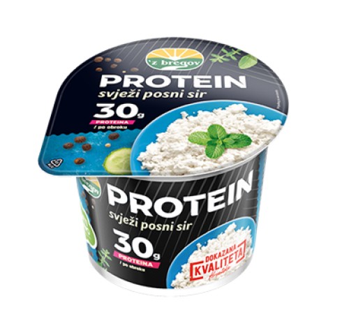 Svježi posni sir - 'z bregov Protein - Proteinski proizvodi - Proizvodi ...