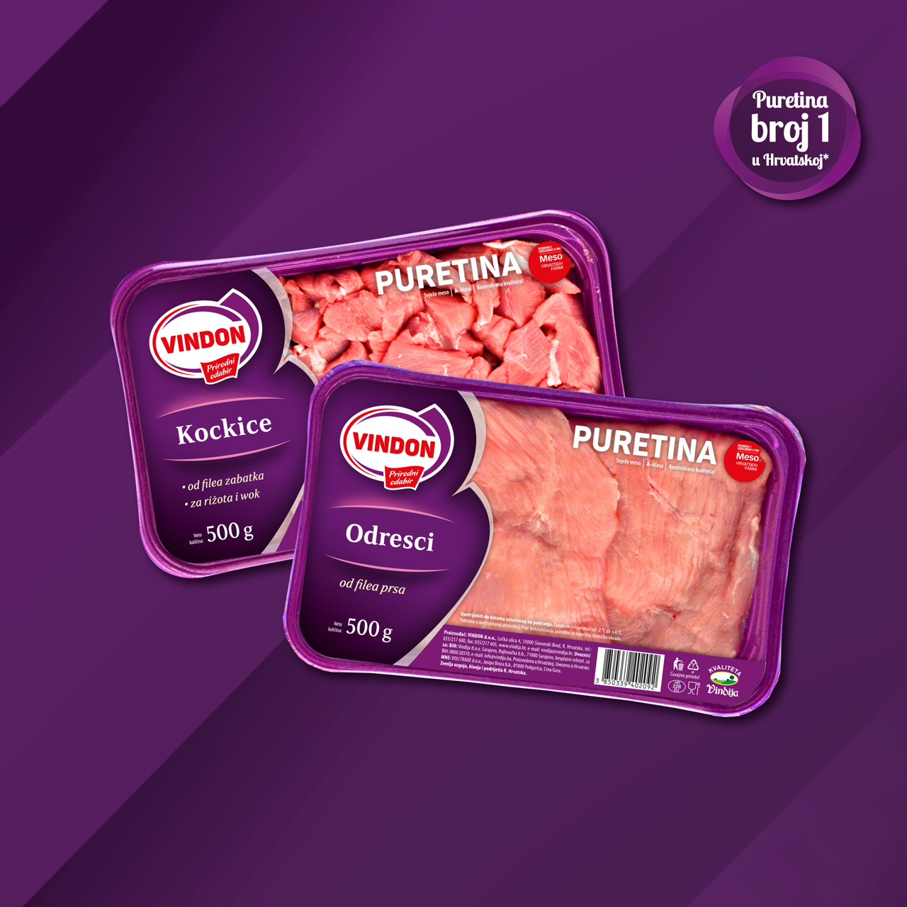Vindon - Puretina - Proizvodi | Vindija